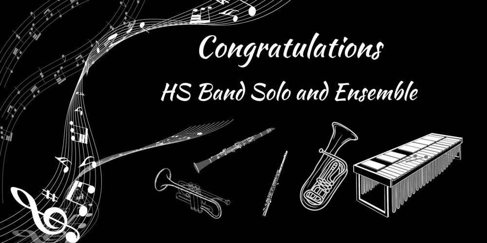 Congratulations to EHS Band Solo and Ensemble | Eastland Independent ...